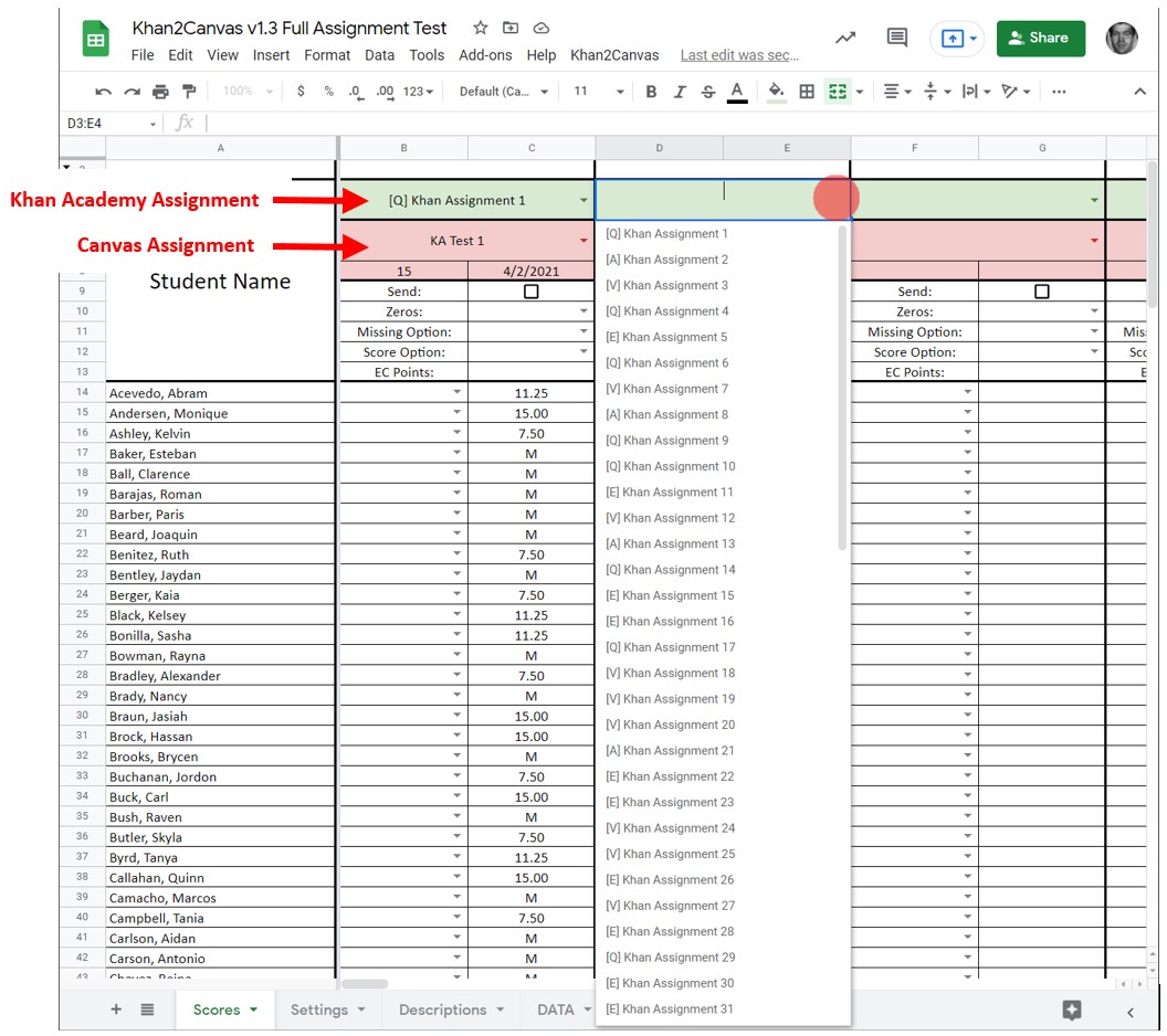 Choosing Assignments | BunzApps Knowledge Base