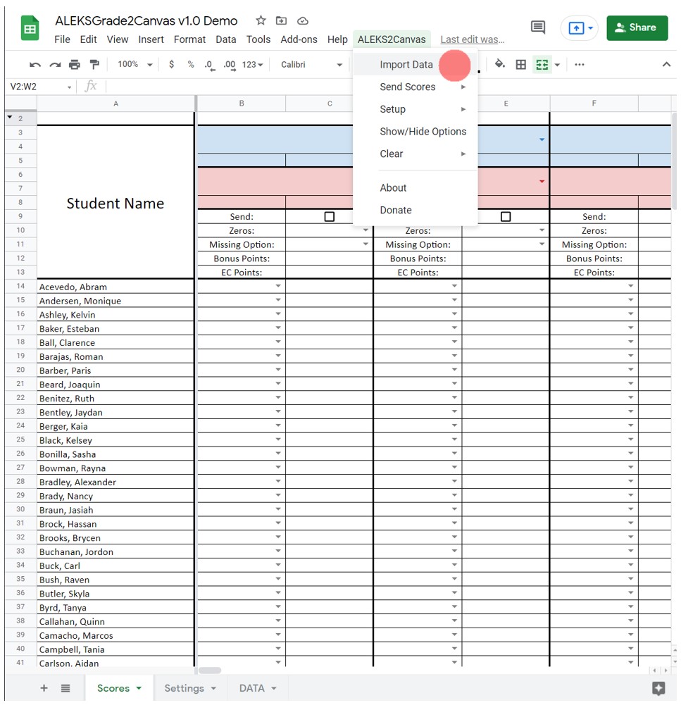 Importing Data BunzApps Knowledge Base