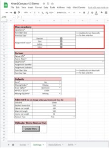 Khan Academy Settings | BunzApps Knowledge Base