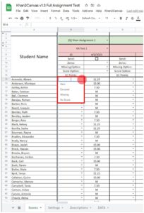 Student Scores | BunzApps Knowledge Base